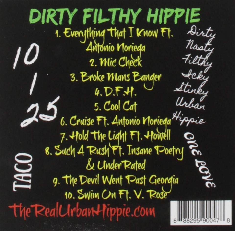 Urban Hippie Dirty Filthy Hippie (CD) 888295900478 | eBay