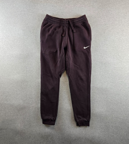 Nike Sportswear Club Sweatpants Mens Size Small Maroon Jogger Pant ...
