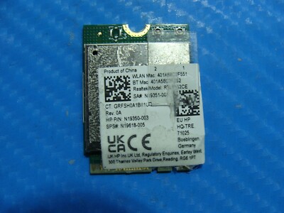 HP Envy 17-cw0023dx 17.3" Wireless WiFi Card RTL8852CE N19350-003 | eBay