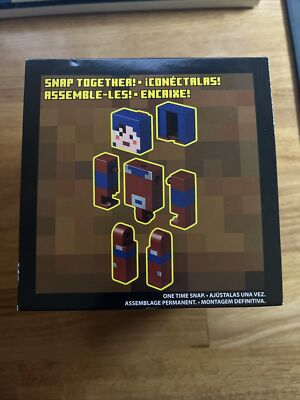 Minecraft Fusion Figures HEX Snap Together 8” Figure Sealed NEW | eBay