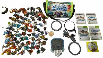 Activision Skylanders Giants Lot | 50+ Figures | 4 Portals | Carrying ...
