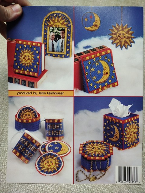 Sun and Moon Home Decor & Accessories Plastic Canvas Pattern Booklet ...