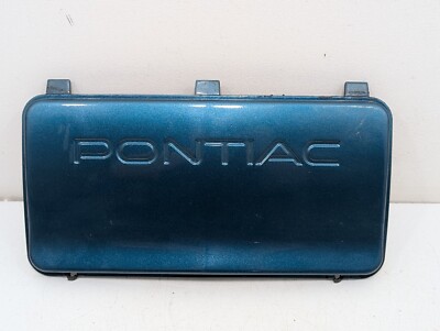 1997-2003 Grand Prix Front License Plate Cover Filler Panel TEAL BLUE ...