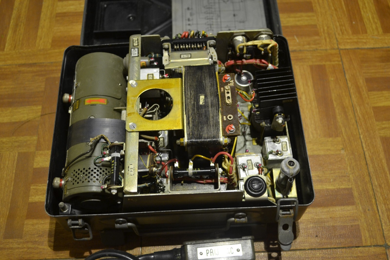 Czech Military HF Receiver Model R4 plus PSU - rare | eBay