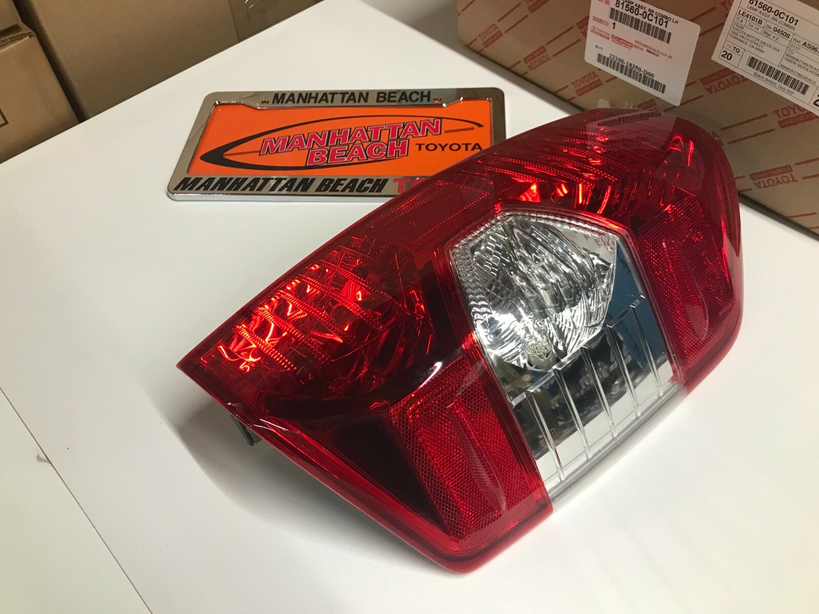 14-21 TUNDRA REAR TAIL LIGHT LEFT DRIVER SIDE REAR GENUINE TOYOTA 81560 ...