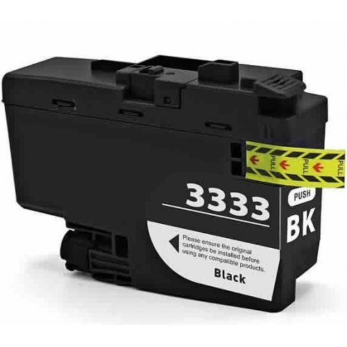 5X LC3333 LC 3333 Black Compatible Ink Cartridge For Brother MFC ...