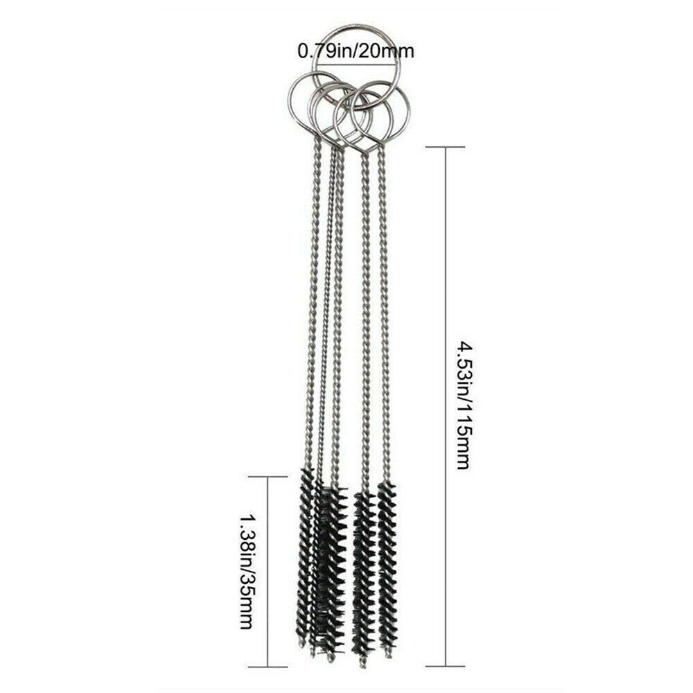 Motorcycle Carburetor Carbon Dirt Jet Remove Cleaning Needle Brush Tool ...