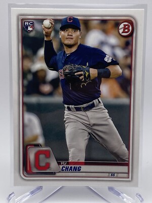 2020 Bowman Baseball Yu Chang #66 RC Guardians | eBay