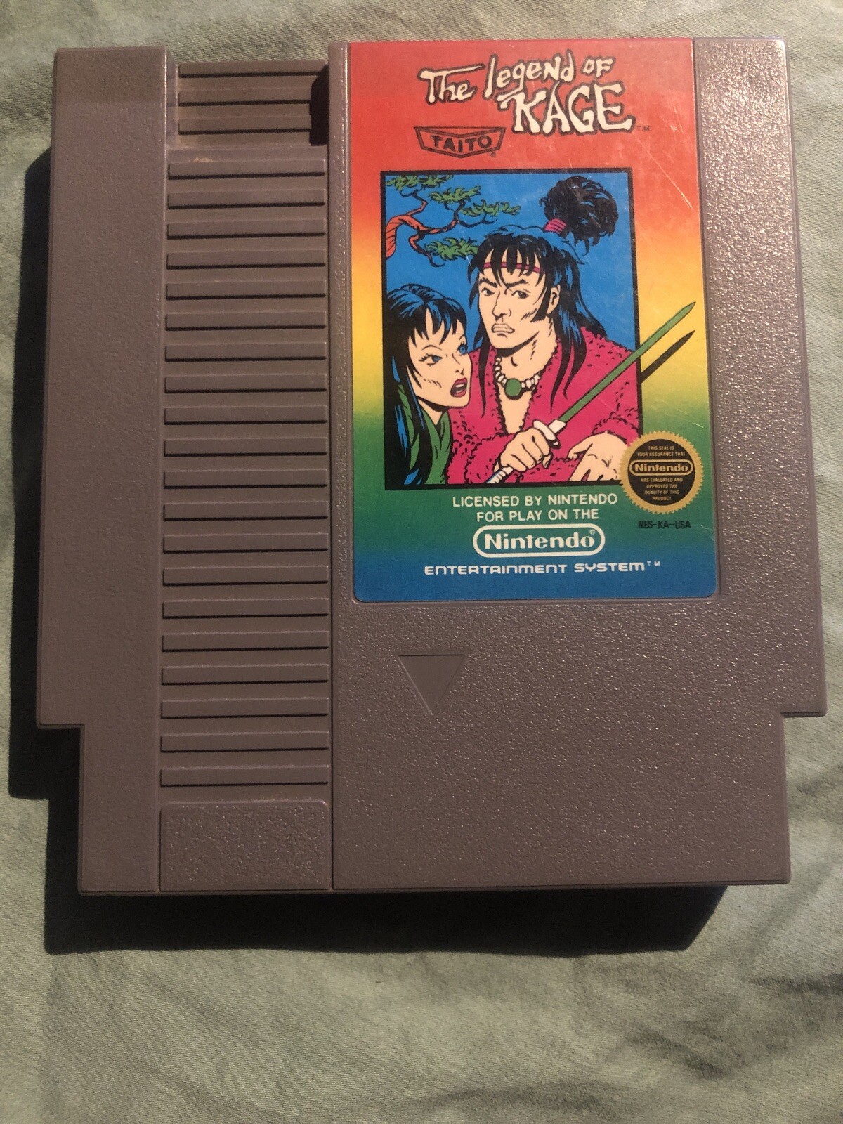 The Legend of Kage (Nintendo Entertainment System, 1987) Rare Authentic ...