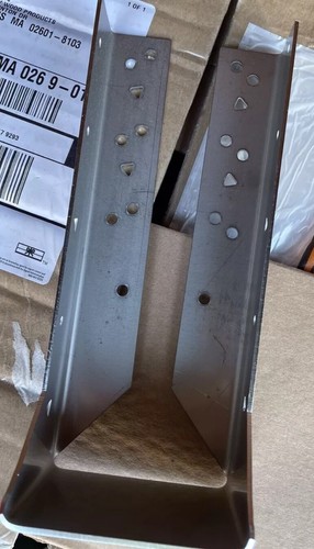 Simpson Strong-Tie HUC210-2SS 2x10 Double Concealed Face Mount Hanger ...