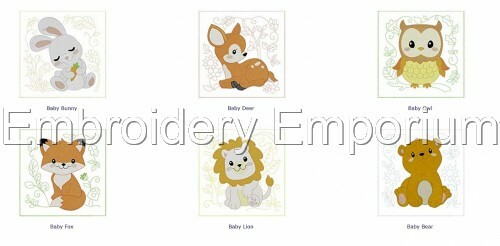 MACHINE EMBROIDERY DESIGNS USB - SEW BIG GROWTH CHART COLLECTION 5X7 ...