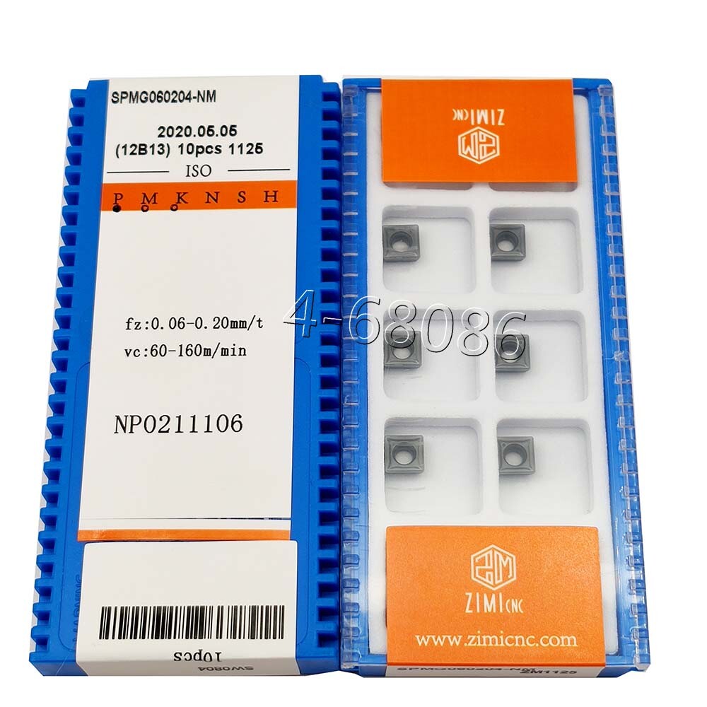 SPMG060204 NM CNC Drill insert carbide insert Indexable lathe Turning ...