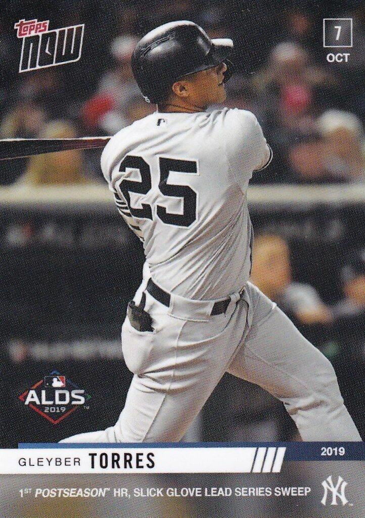 2019 Topps Now - ALDS Gleyber Torres #981 /565 for sale online | eBay