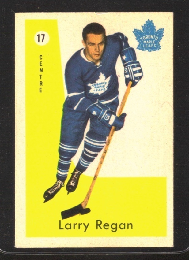1959-60 Parkhurst #17 Larry Regan TORONTO MAPLE LEAFS ~ EX+ | eBay
