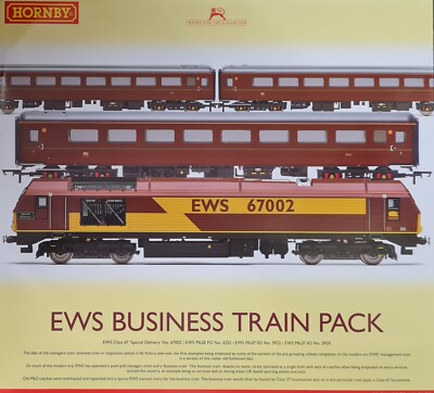 Hornby OO Gauge - R30251 EWS Business Train Pack Class 67 67002 | eBay UK
