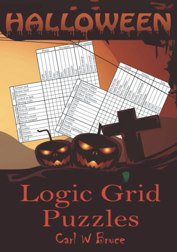 Halloween Logic Grid Puzzles (Logic Puzzles) 7445033721783| eBay