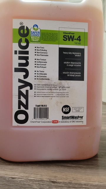 Ozzy Juice HD Degreasing Solution 5 Gallons Crc14148 BRAND for sale ...
