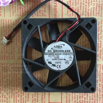 for 8015 AD0812HS-D70 DC12V 0.18A 8CM Chassis Power Fan | eBay