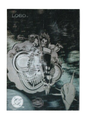 1993 SkyBox DC Cosmic Teams Hologram Card #DCH13 - Lobo | eBay