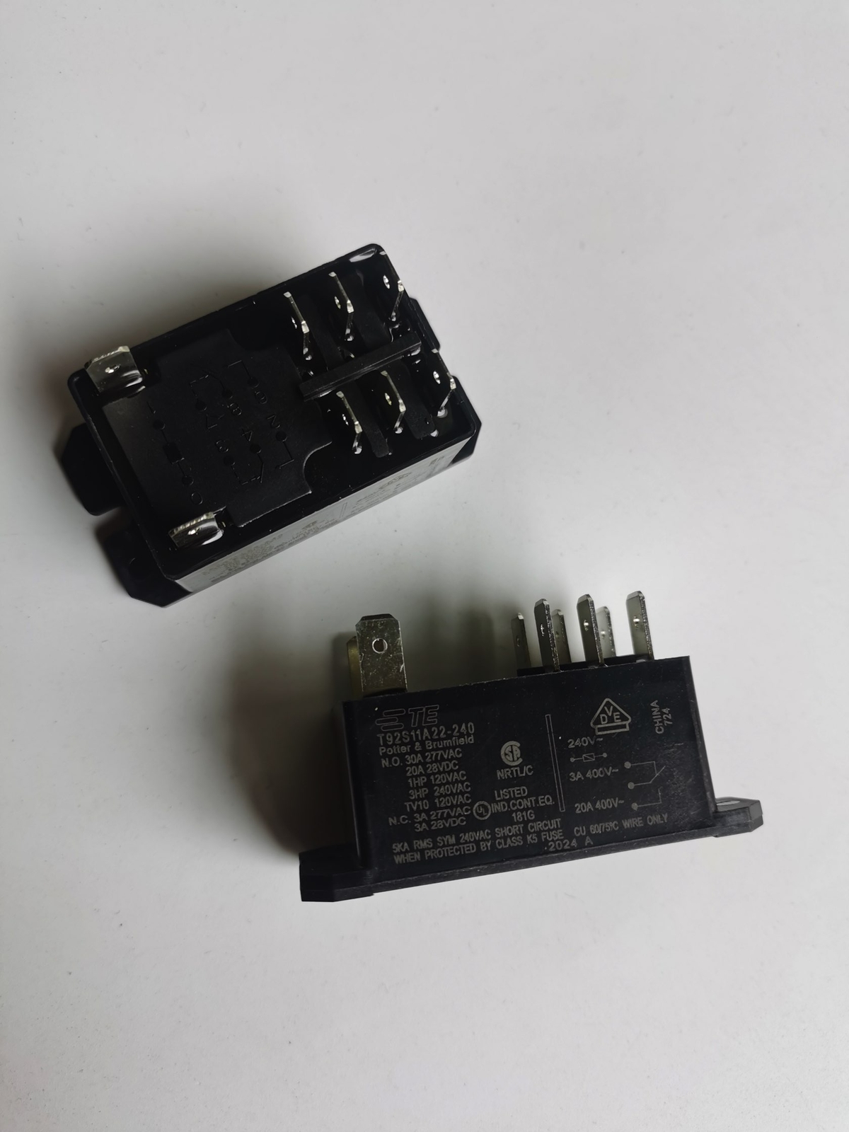 New T92S11A22-240 Power Relay 30A 240VAC 8 Pins x 1pc | eBay