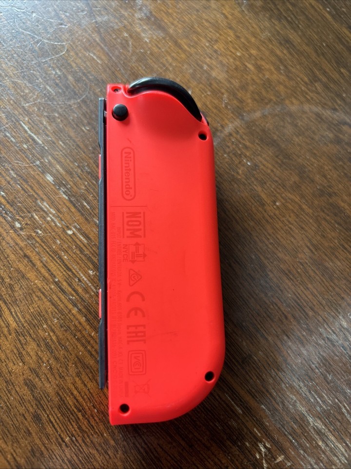 Genuine OEM Nintendo Switch Left Joy Con Controller Neon Red/Pink | eBay