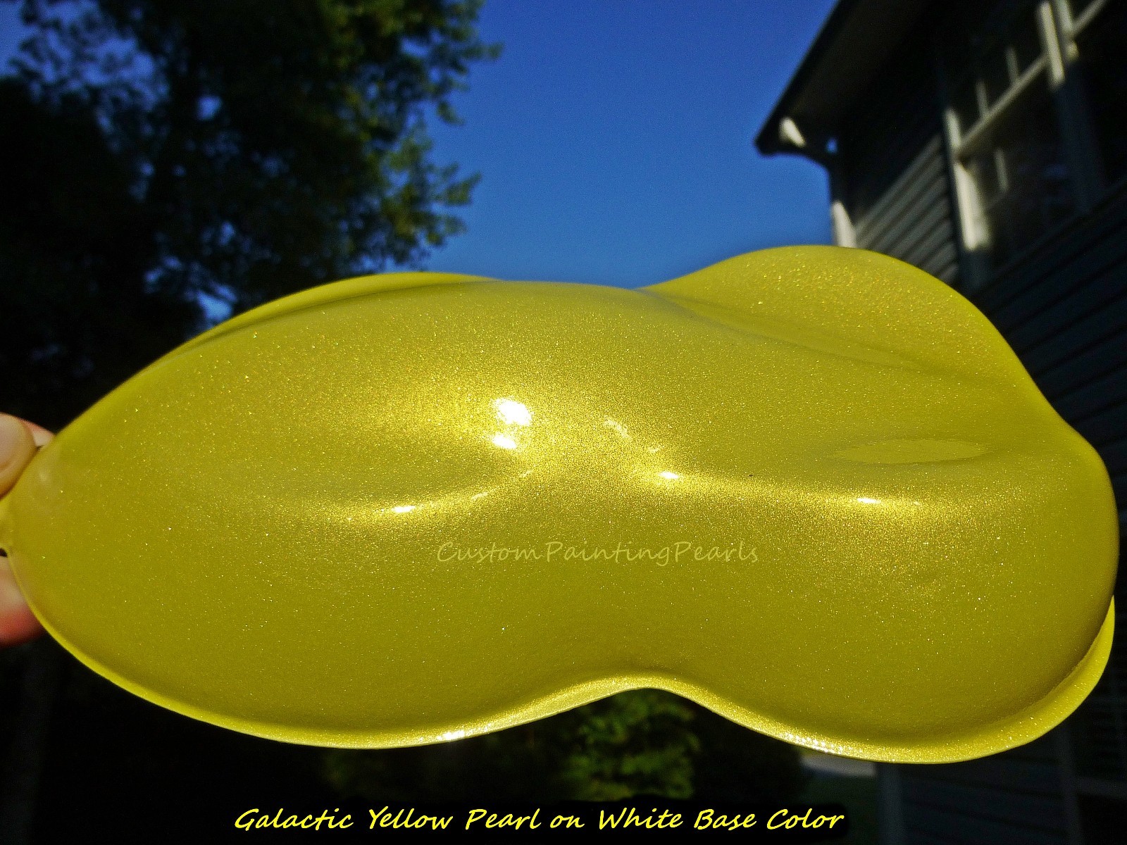 Yellow Pearl Auto Paint