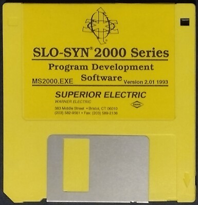 Superior Electric SLO-SYN 2000 Software | eBay