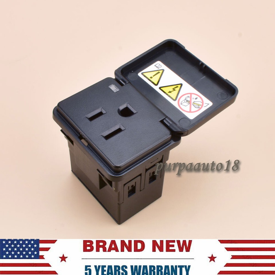 For 2014-2024 Jeep Dodge Ram Floor Console 115V Power Outlet Inverter ...