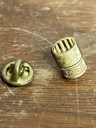 SNAP ON Tie Tack Lapel Pin Snap-On Socket Vintage Collectible Branded ...
