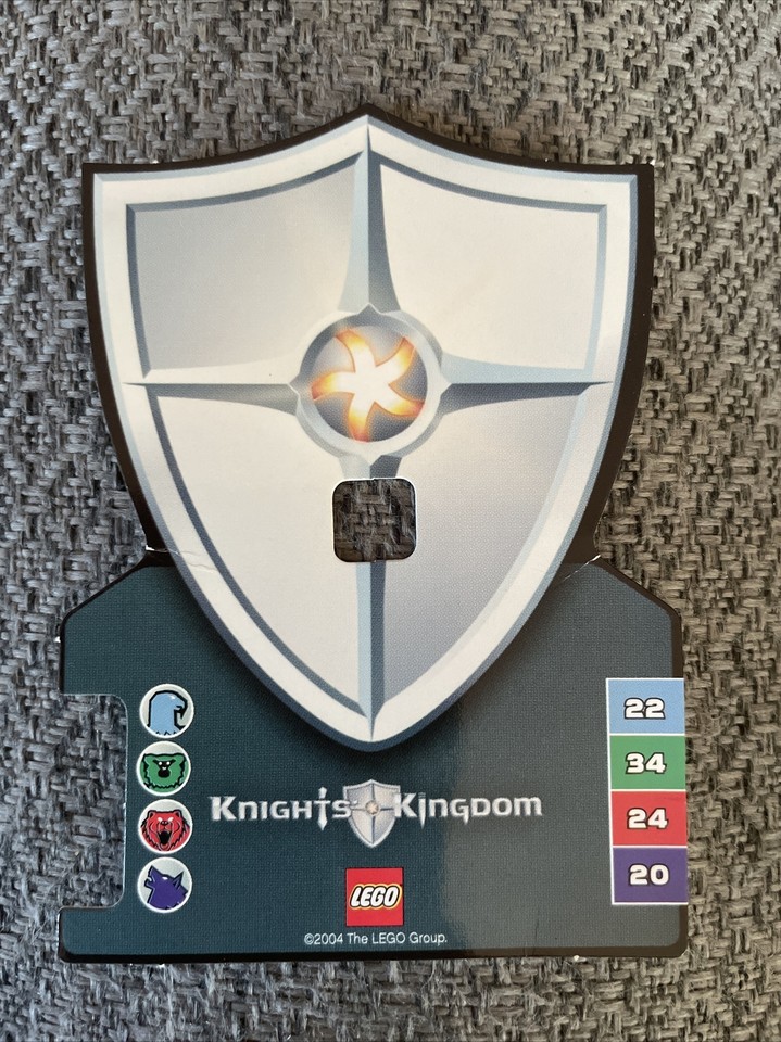 Lego Knight's Kingdom Shadow Knights 60 Challenge Card 2004 Legos ...