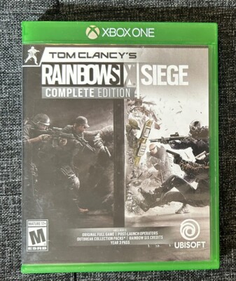 Tom Clancy's Rainbow Six Siege COMPLETE EDITION XBOX ONE RARE Variant ...