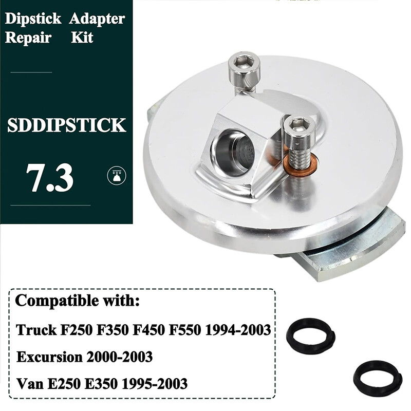 Oil Dipstick Adapter Replacement Dipstick Adapter Repair Kit For Ford 7 ...