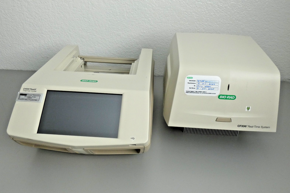 Bio-Rad CFX96 Real-Time PCR Detection System, C1000 Touch Base, Year ...