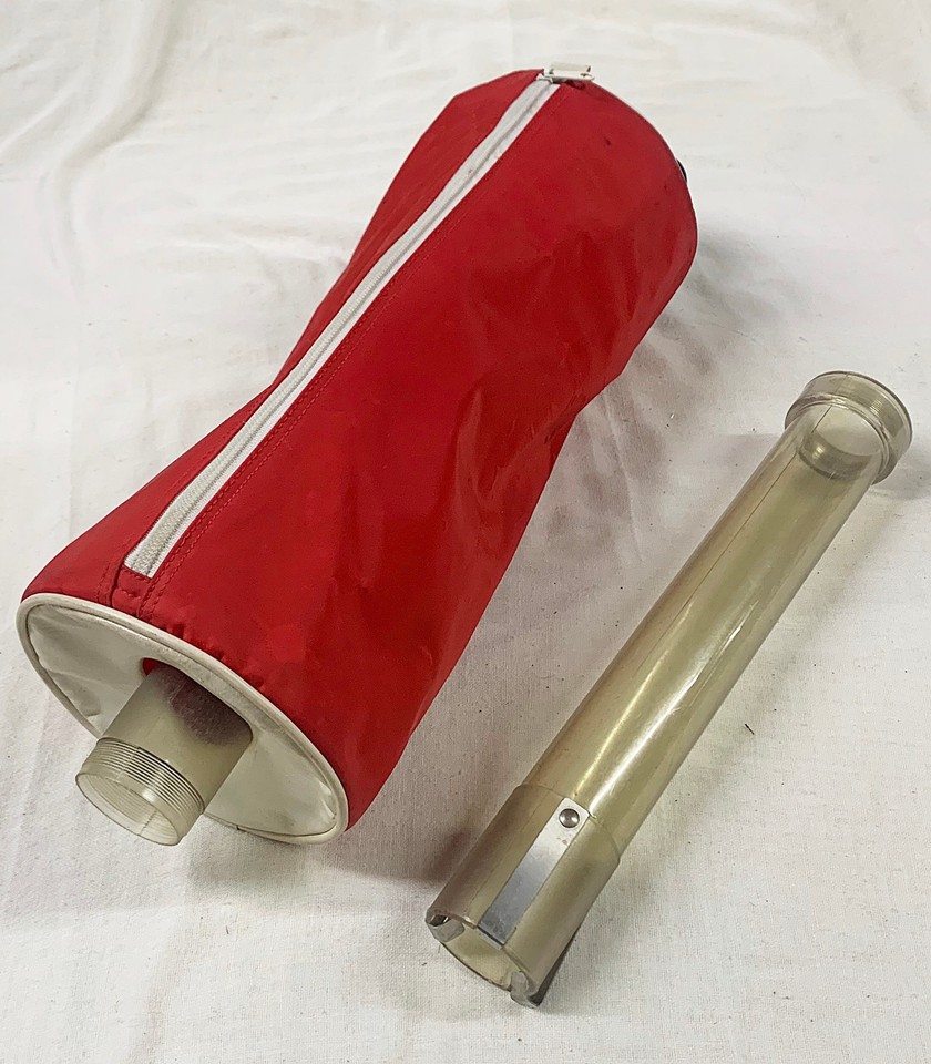 Red Golf Ball Shag Bag Pick Up Retrieval Shagger | eBay