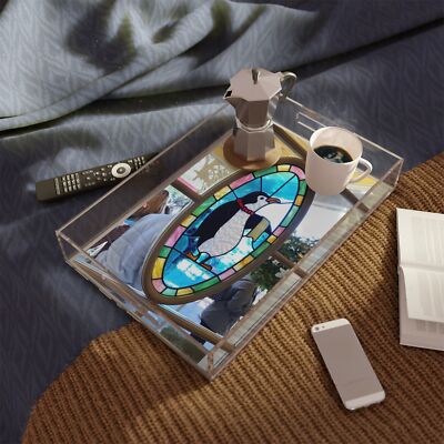 Jolly Holiday Cafe, Mary Poppins Penguin Waiter Window: Disneyland Tray ...