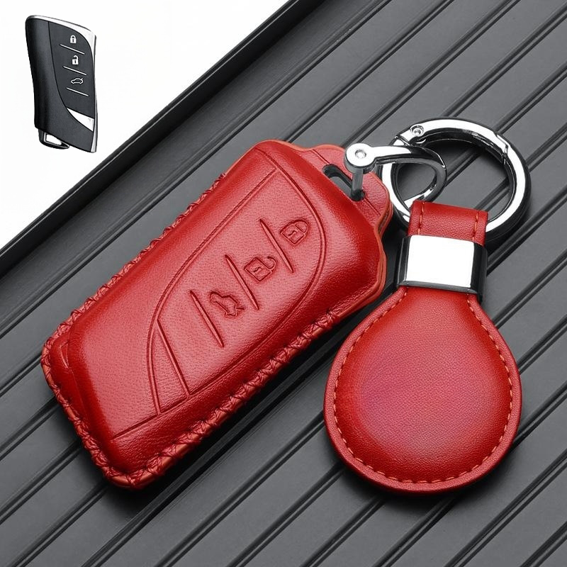 Genuine Leather Car Key Case Cover For Lexus ES IS LS NX RX LC ES350 ...
