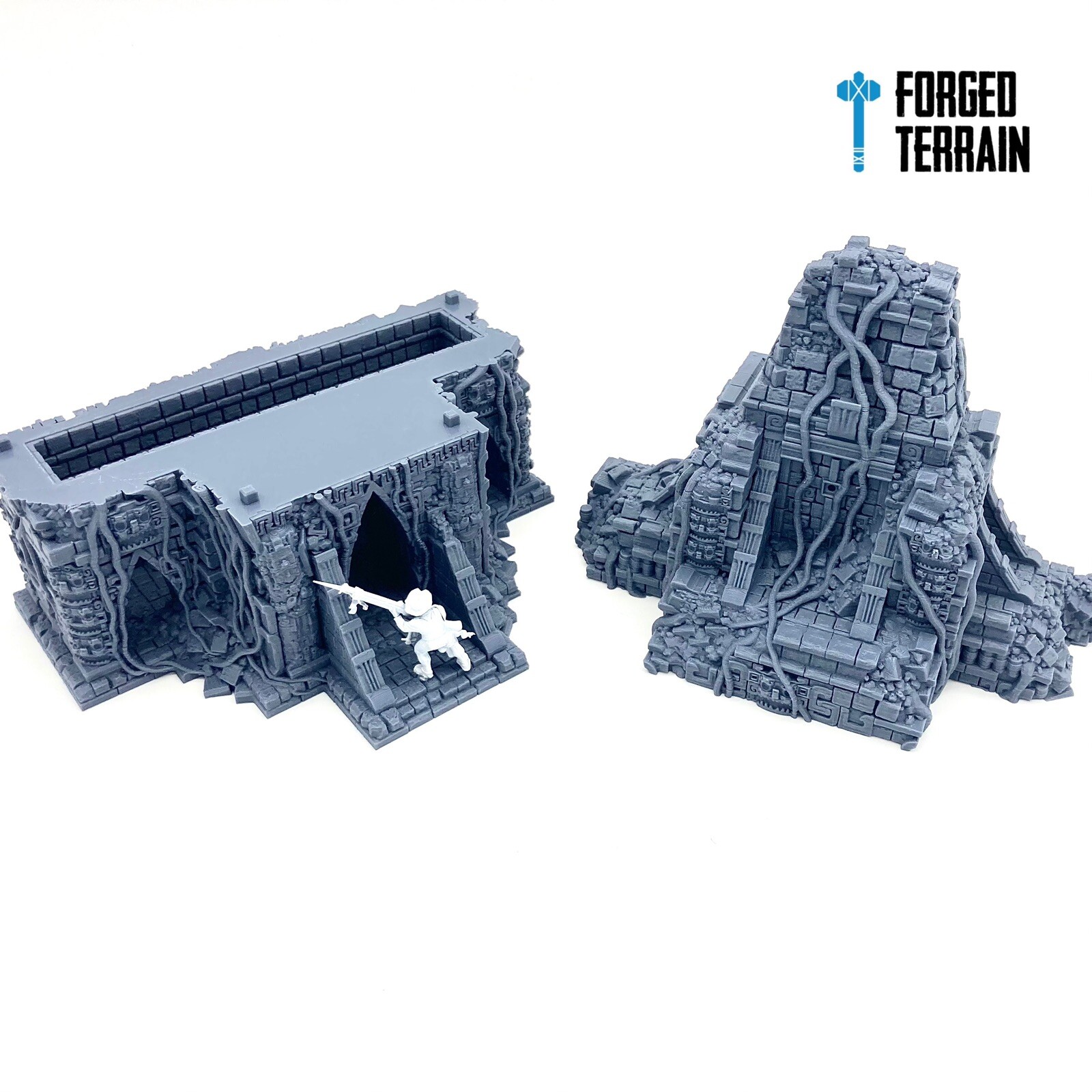 Aztec Temple building: Terrain, Fantasy, DnD, Frostgrave, 28mm | eBay UK