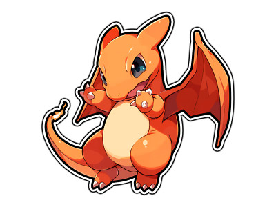 Charizard Cute Waterproof Vinyl Sticker Decal Die-Cut | eBay