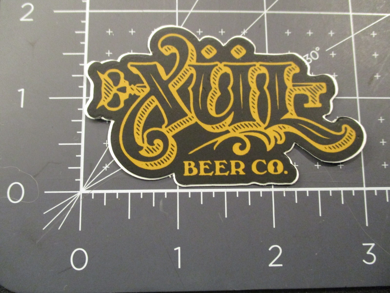 XUL BEER CO Tennessee paper crowns blgl STICKER decal craft beer ...
