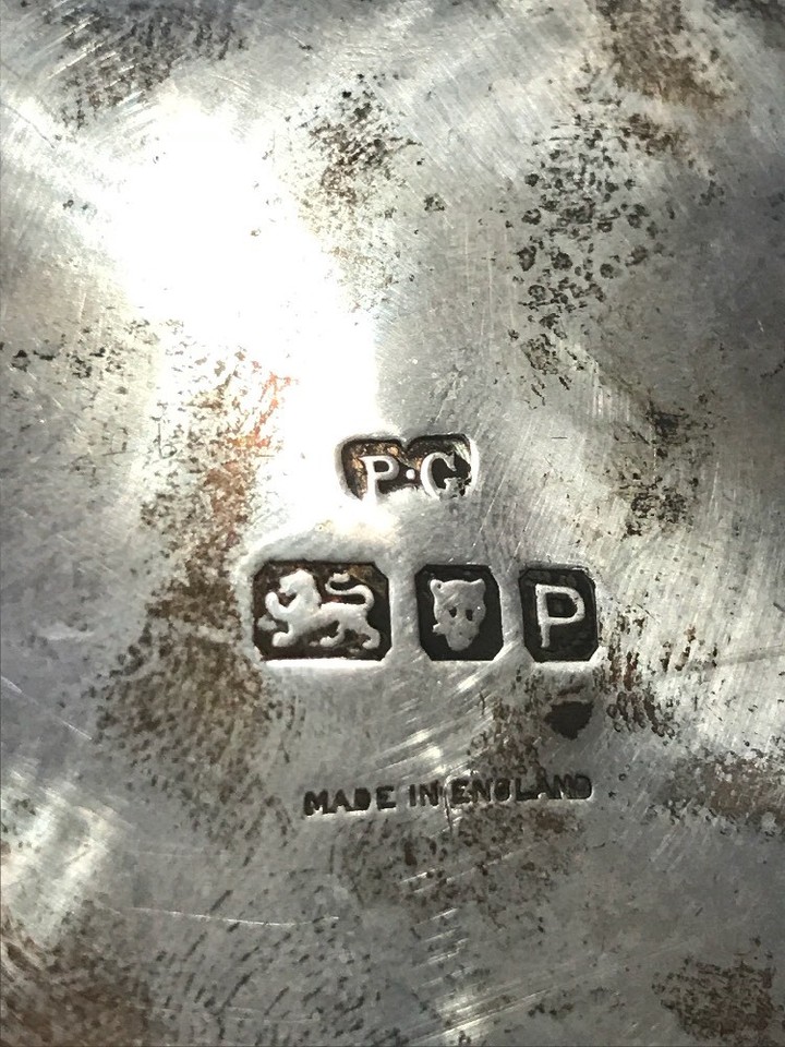 ANTIQUE STERLING SILVER ENGLISH LONDON PETER GUILLE LTD. SAUCE OR GRAVY ...