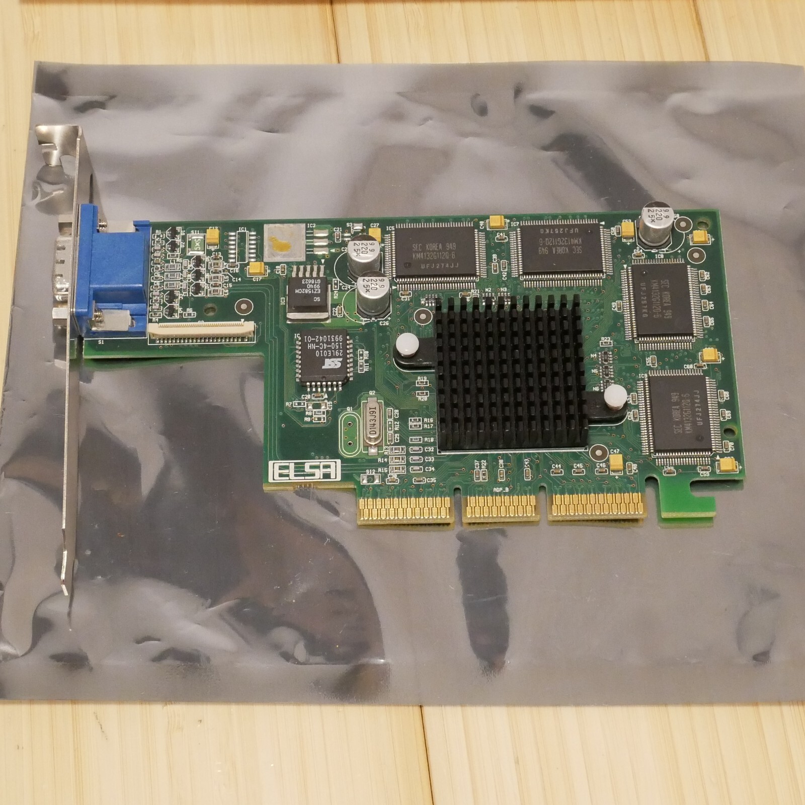 ELSA Synergy II-32 RIVA TNT2 by NVIDIA AGP VGA 2D 3D 32MB Video Card ...