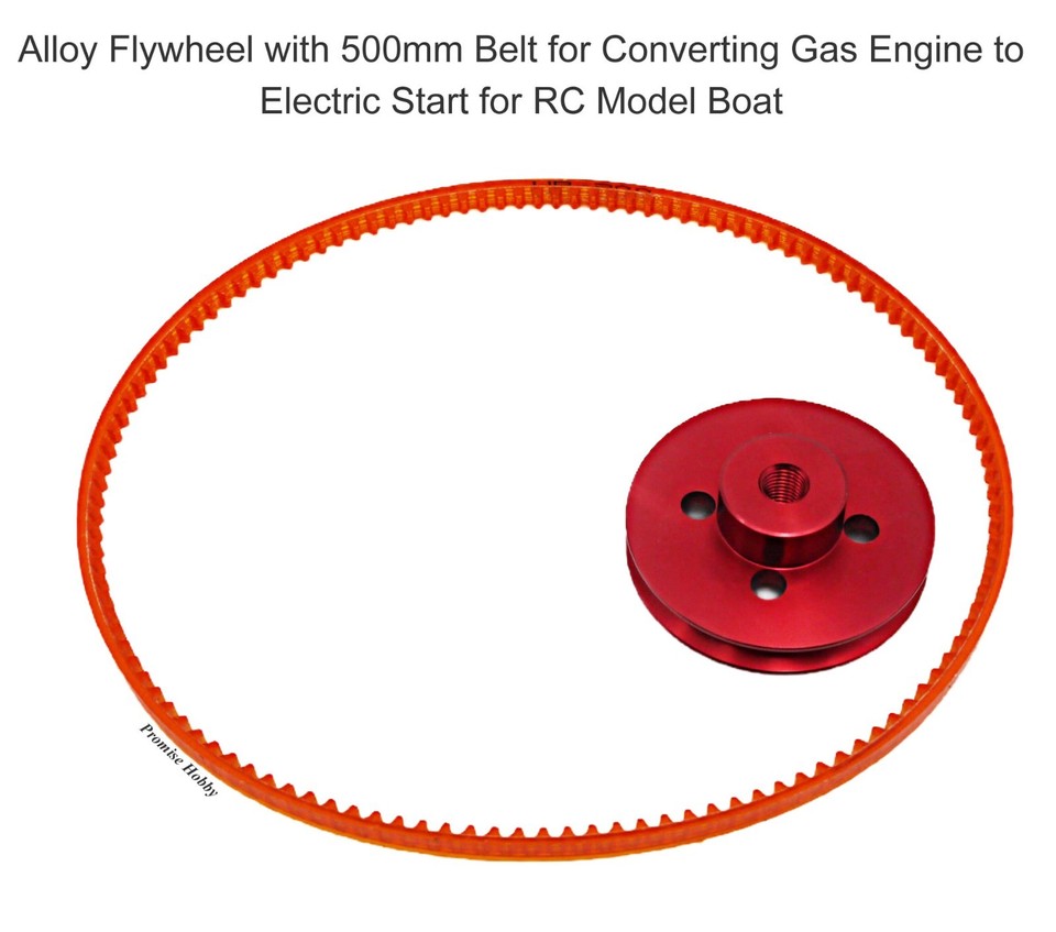 Alloy Flywheel / Belt for Converting Gas Engine to Electric Start for ...