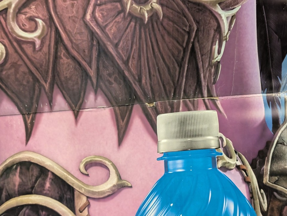 World Of Warcraft Mountain Dew Standee | Game Fuel Alliance Nightelf ...