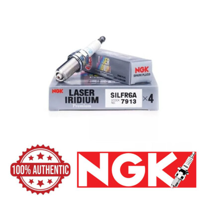 NGK LASER IRIDIUM SPARK PLUGS LONG LIFE 100K (7913) SILFR6A SET OF 4 | eBay