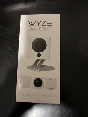 Wyze Labs WYZEC2WHSK1 V2 1080P Indoor Smart Home Camera and sensor Kit ...