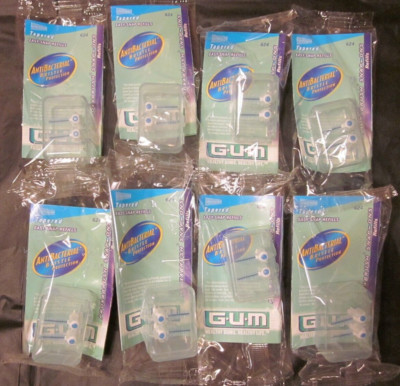 GUM Proxabrush Snap-Ons 624 Tapered Easy-Snap Refills Lot of 16 | eBay