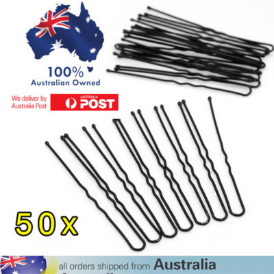 50 x 6cm U Shape Hair Pins Bobby Clip Style Bun Maker Tool Dancing ...