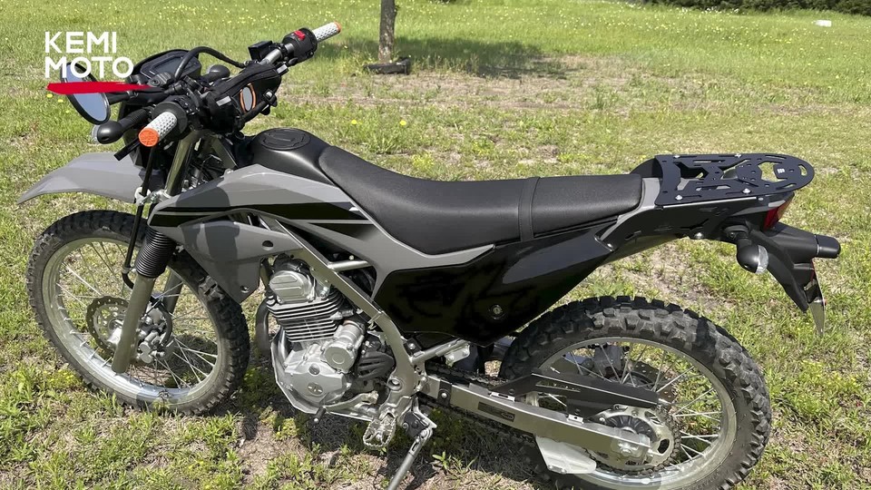 KEMIMOTO Rear Tail Rack Cargo Storage Rack Luggage Carrier For KLX230 ...