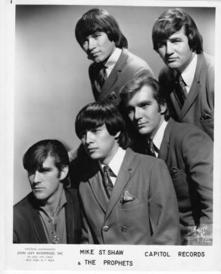 Mike St Shaw And The Prophets Studio Portrait 1966 Old Music Photo | eBay