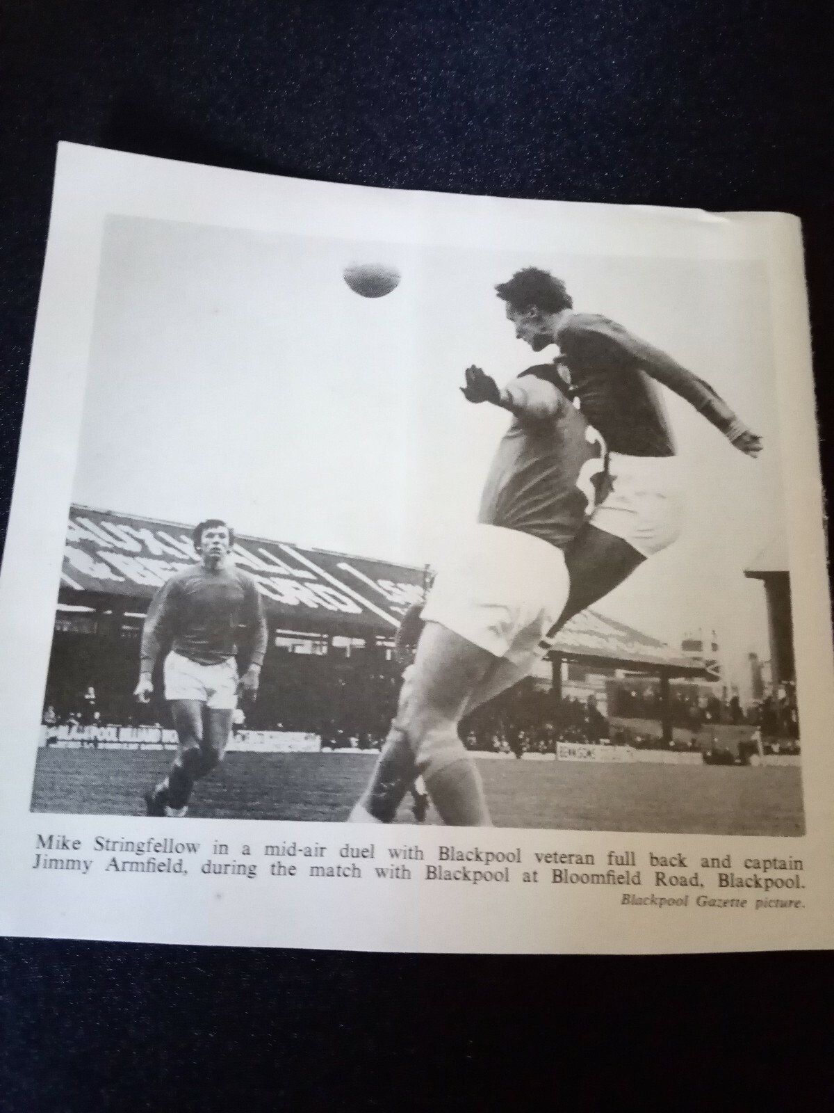 Sa24 Ephemera 1969 Picture Leicester City Mike stringfellow Jimmy armfield | eBay UK